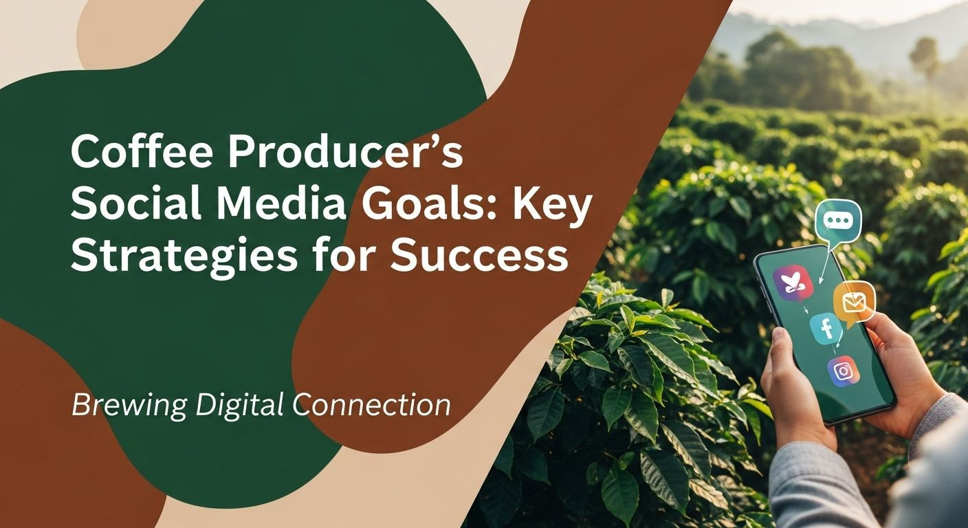 Coffee Producer’s Social Media Goals: Key Strategies For Success