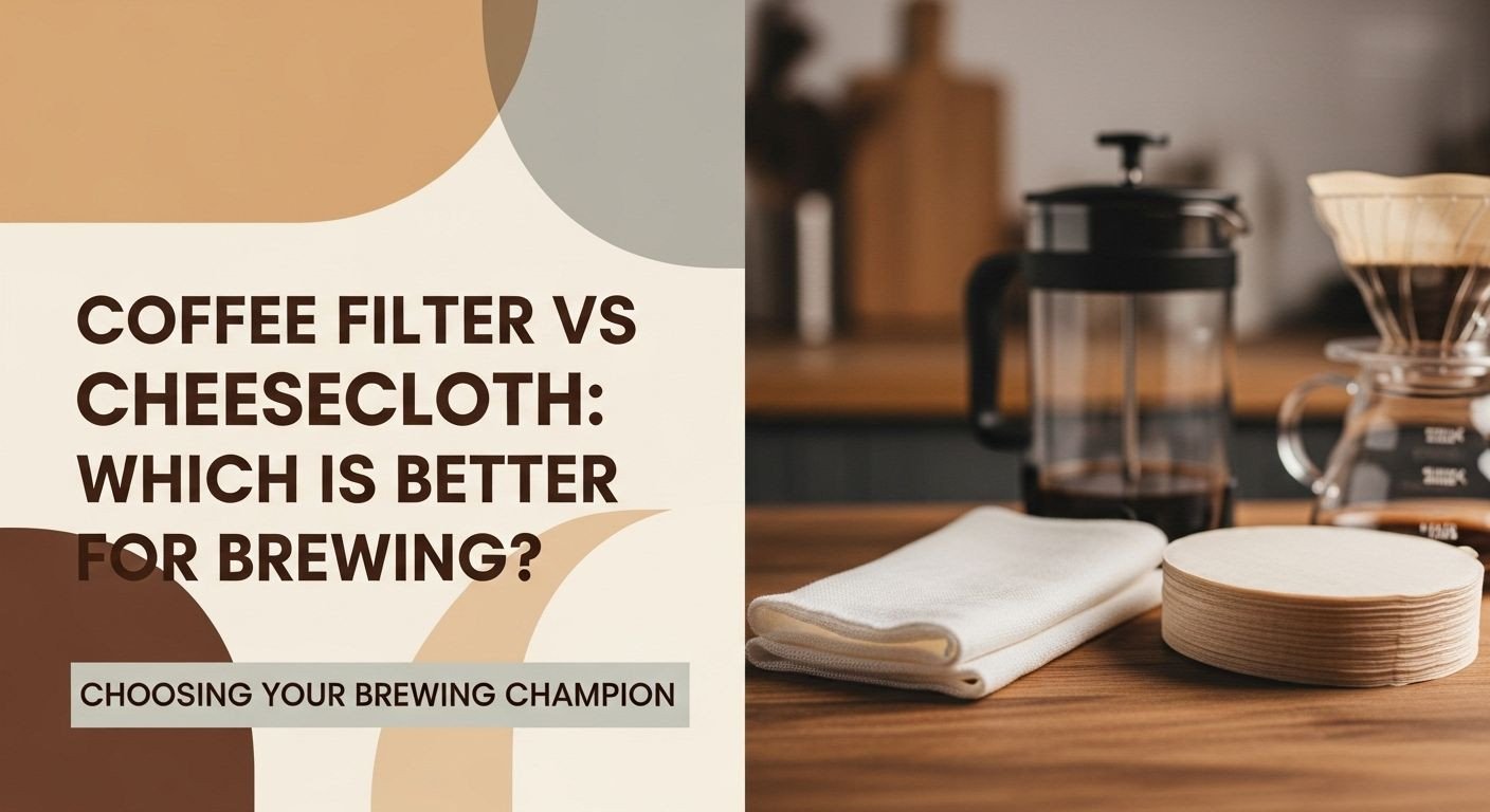 Coffee Filter Vs Cheesecloth: Which Is Better For Brewing?