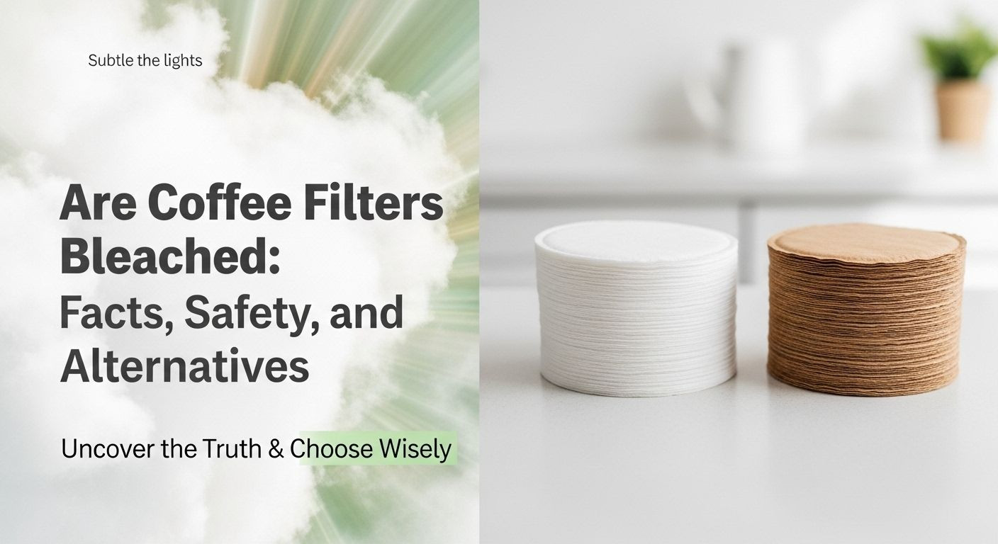 Are Coffee Filters Bleached: Facts, Safety, And Alternatives