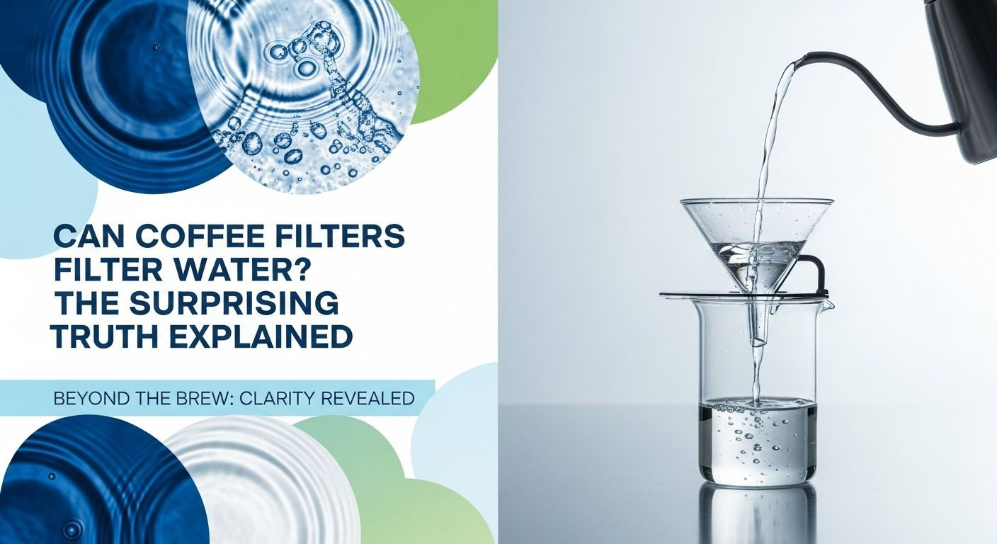 Can Coffee Filters Filter Water? The Surprising Truth Explained