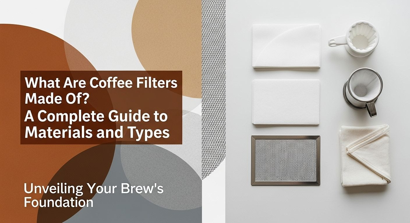 What Are Coffee Filters Made Of? A Complete Guide To Materials And Types