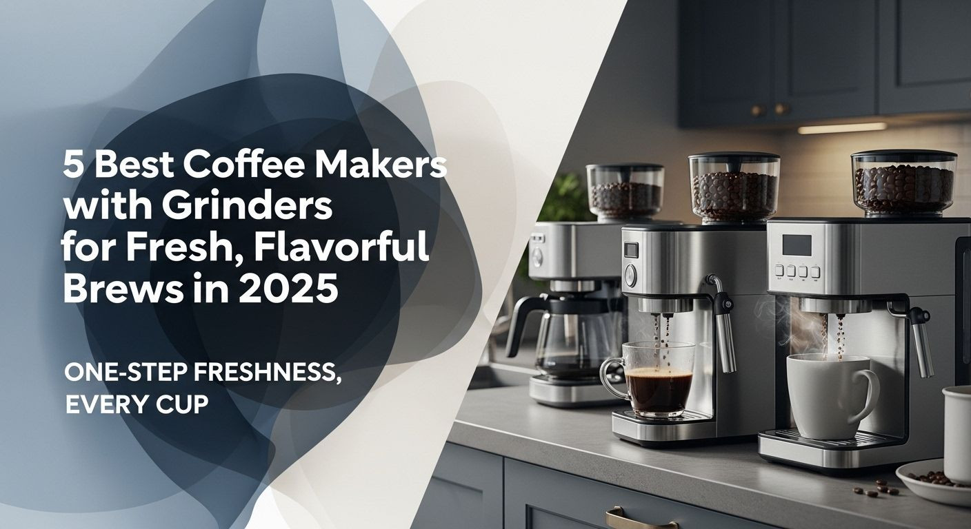 5 Best Coffee Makers With Grinders For Fresh, Flavorful Brews In 2026