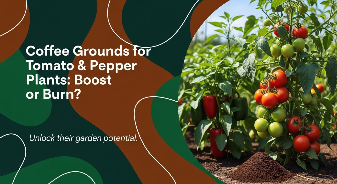 Coffee Grounds For Tomato & Pepper Plants: Boost Or Burn?
