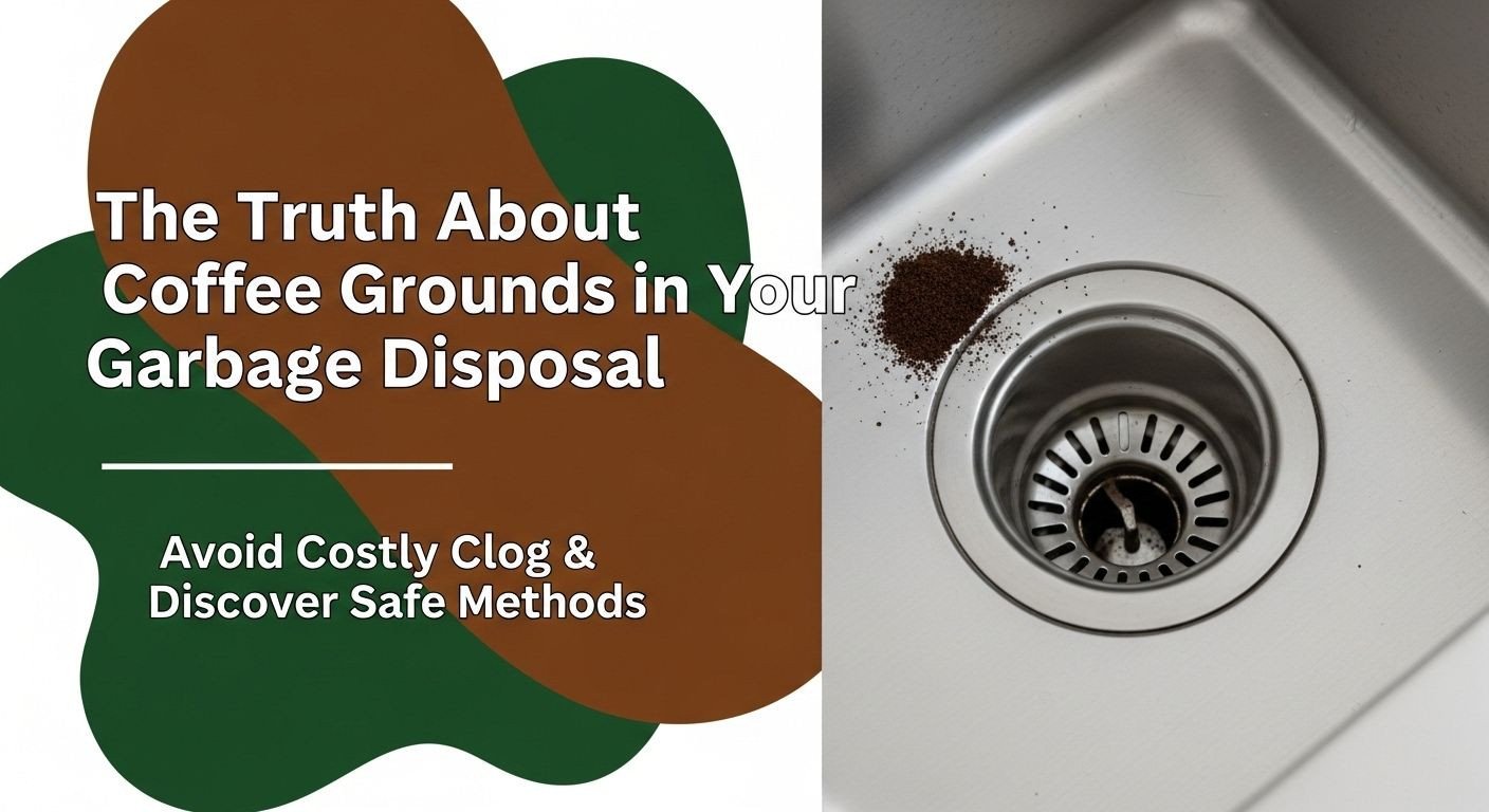 The Truth About Coffee Grounds In Your Garbage Disposal