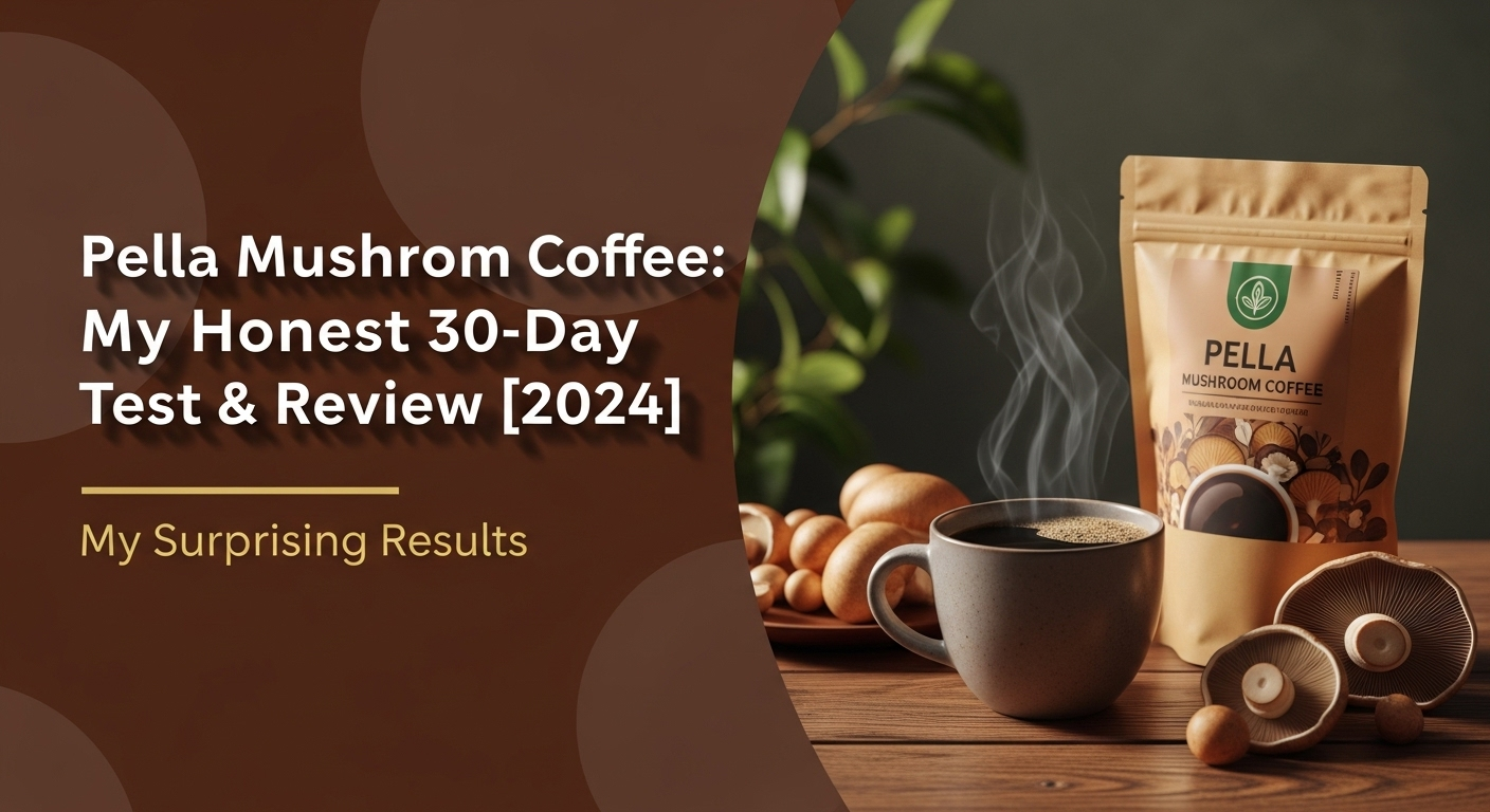 Pella Mushroom Coffee: My Honest 30-Day Test & Review 2026