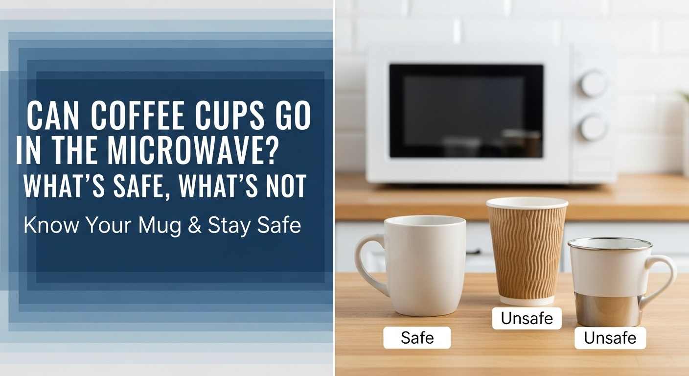Can Coffee Cups Go In The Microwave? What's Safe, What's Not