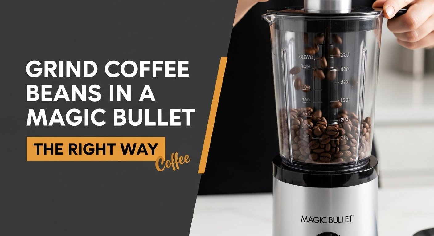 Grind Coffee Beans In A Magic Bullet: The Right Way