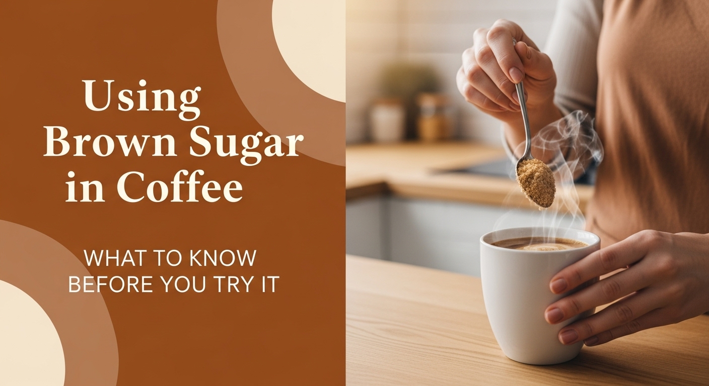 Using Brown Sugar In Coffee: What To Know Before You Try It