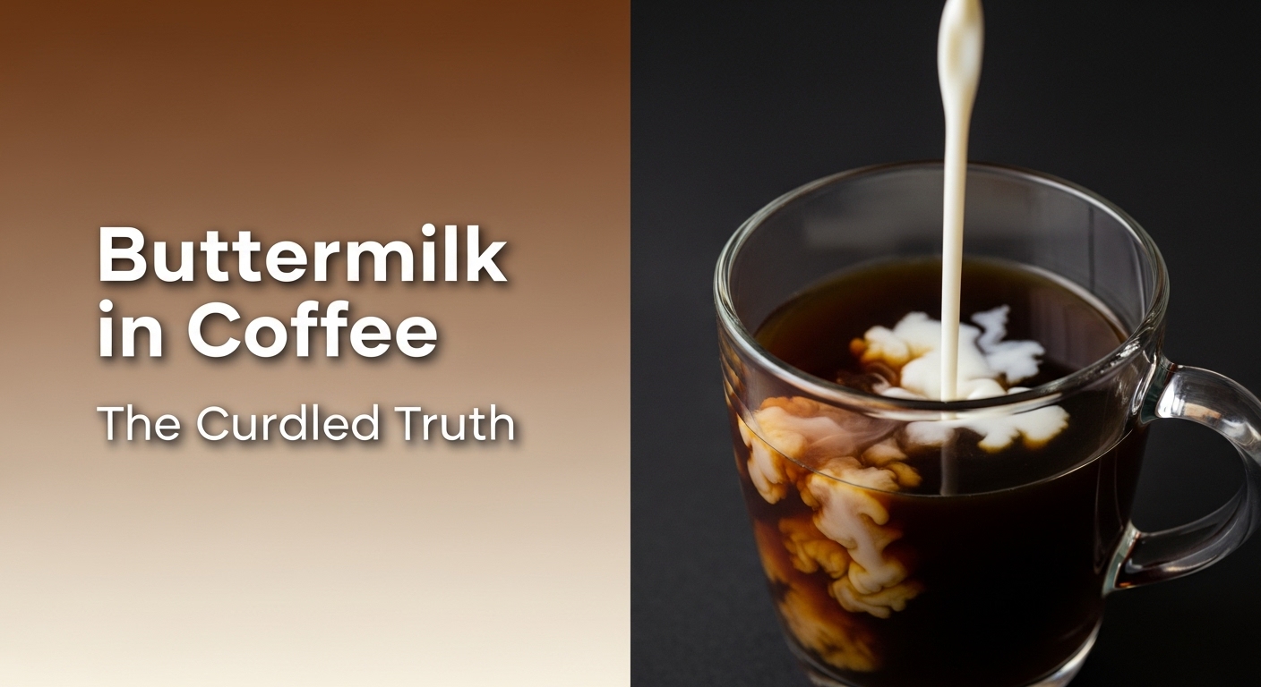 Buttermilk In Coffee: Here's What Really Happens