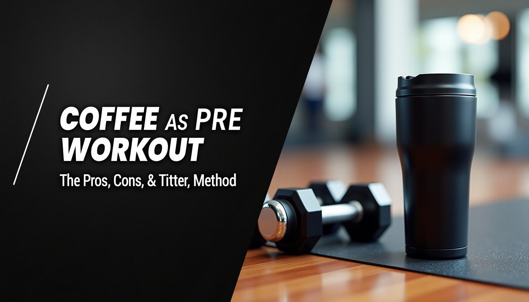 Coffee As Pre-Workout: The Pros, Cons, & Best Method