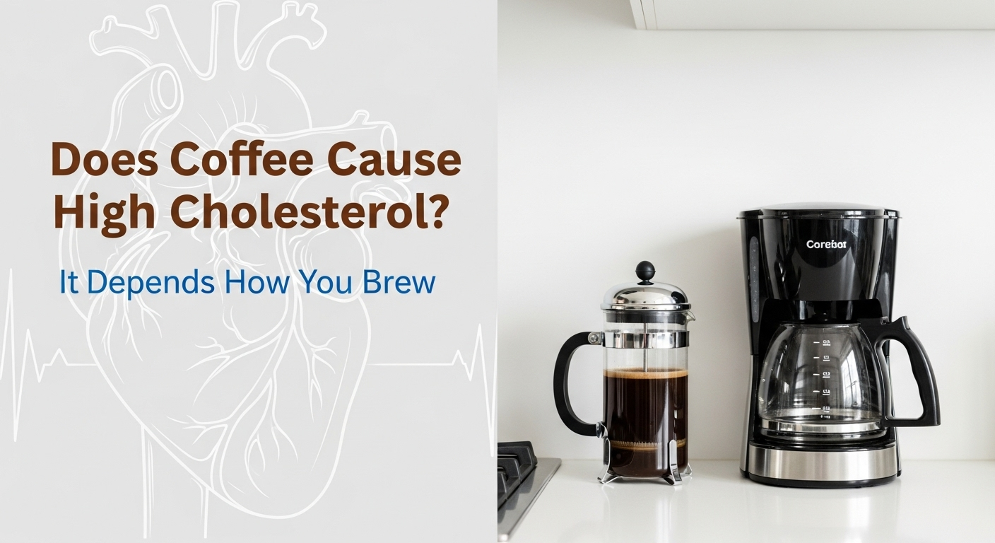 Does Coffee Cause High Cholesterol? It Depends How You Brew