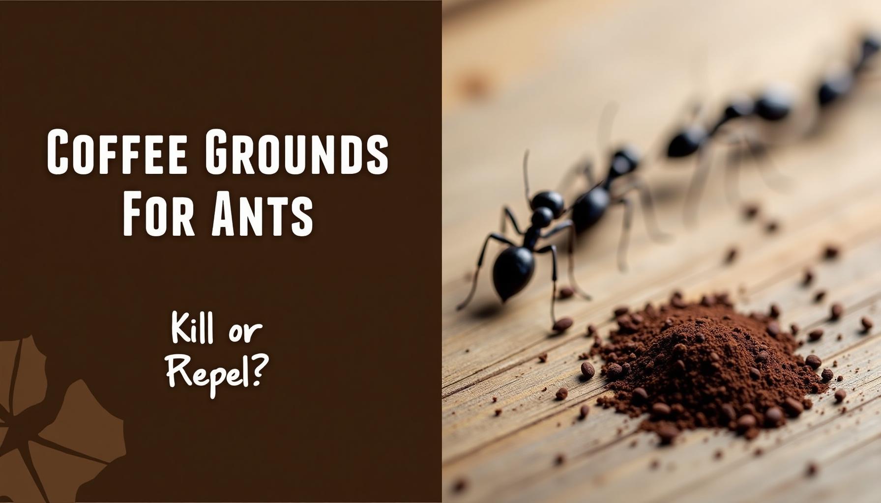 Coffee Grounds For Ants: Does It Kill Or Just Repel?