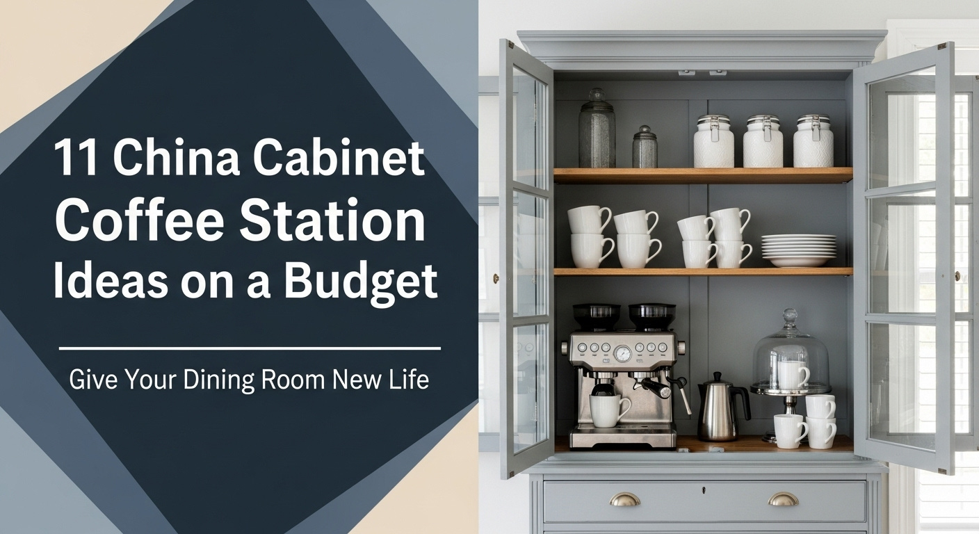 11 China Cabinet Coffee Station Ideas On A Budget 2026