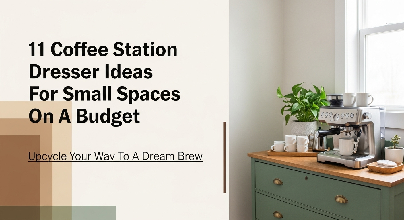 11 Coffee Station Dresser Ideas For Small Spaces On A Budget 2026