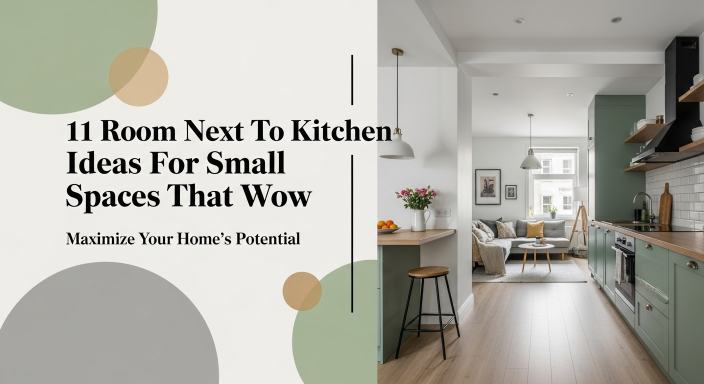 11 Room Next To Kitchen Ideas For Small Spaces That Wow