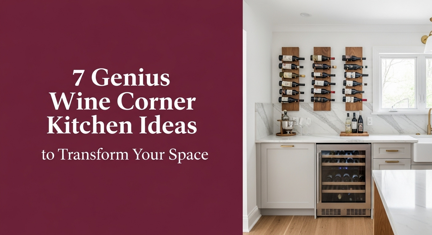 7 Genius Wine Corner Kitchen Ideas To Transform Your Space