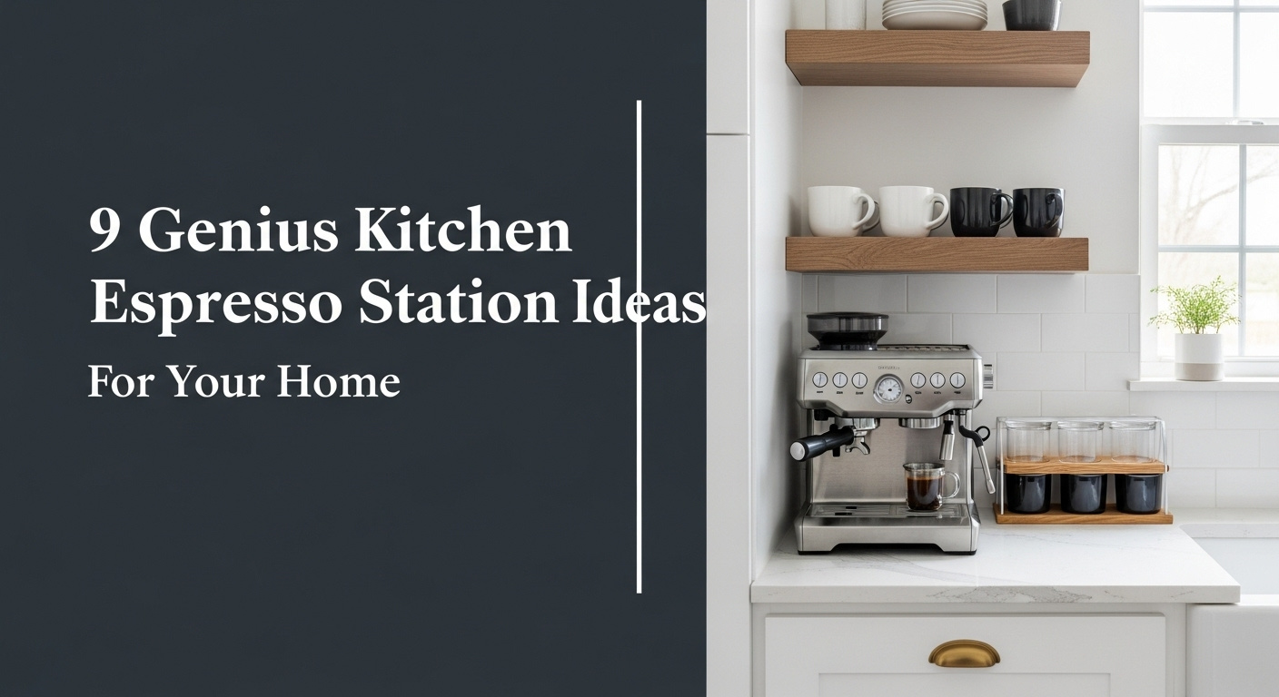 9 Genius Kitchen Espresso Station Ideas For Your Home
