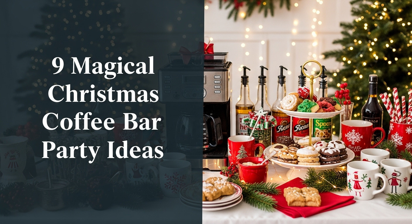 9 Magical Christmas Coffee Bar Party Ideas For 2026