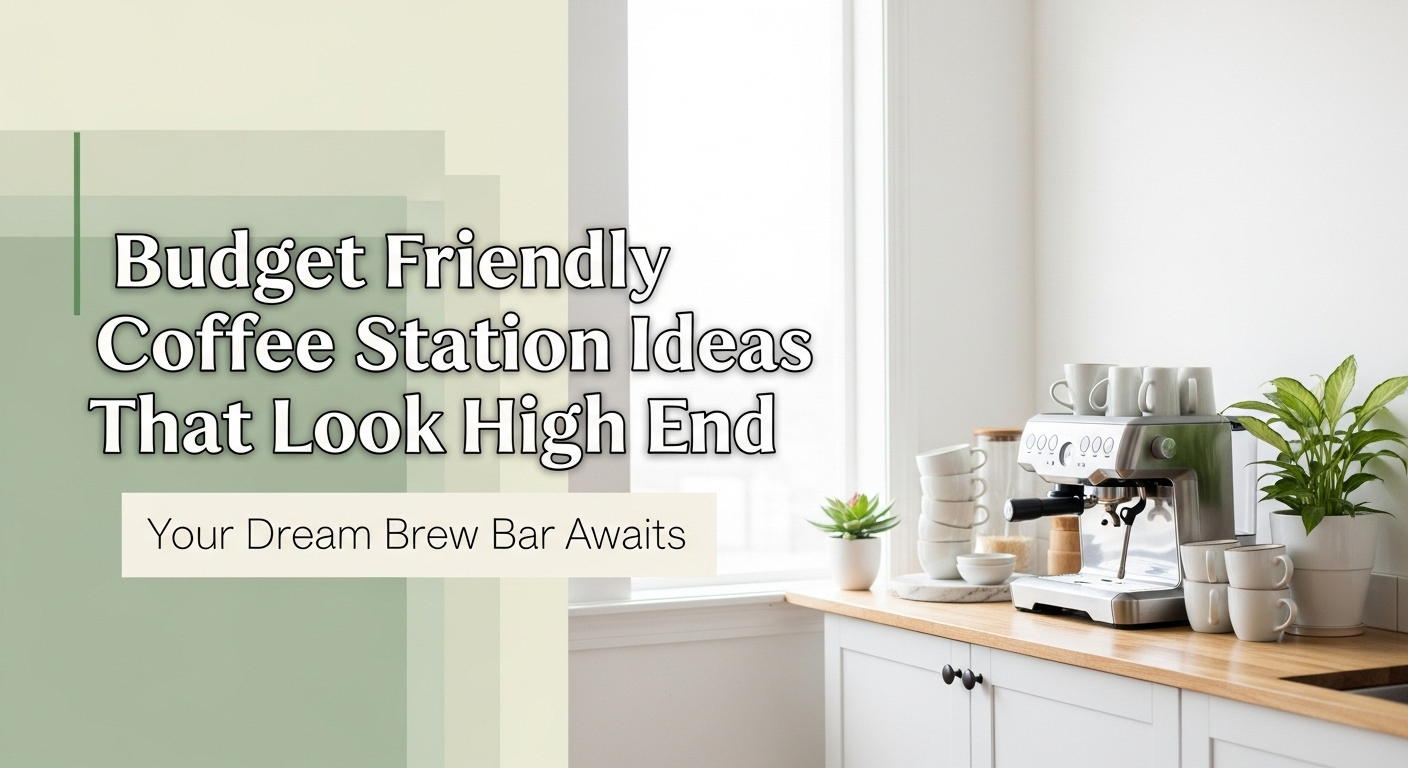 Budget Friendly Coffee Station Ideas That Look High End