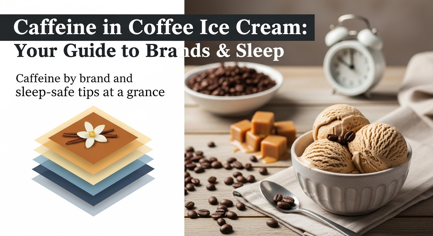 Caffeine In Coffee Ice Cream: Your Guide To Brands & Sleep