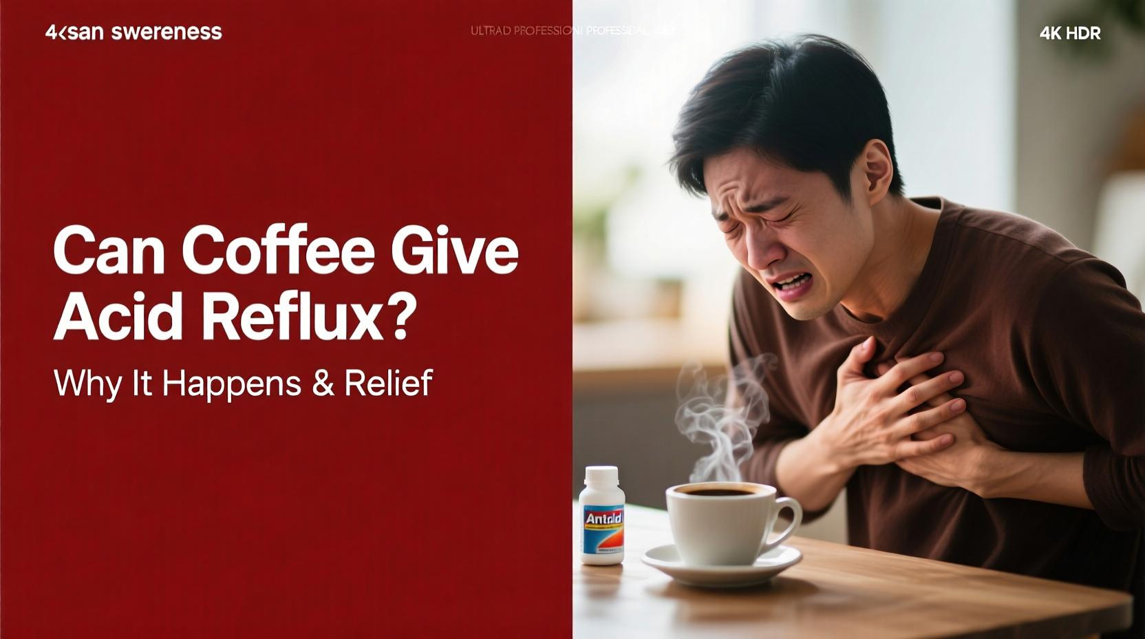 Can Coffee Give Acid Reflux? Why It Happens & Relief