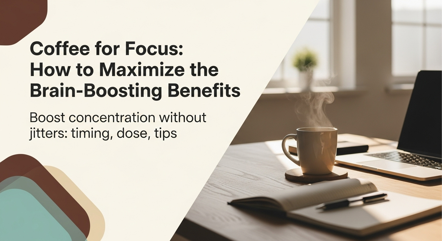 Coffee For Focus: How To Maximize The Brain-Boosting Benefits
