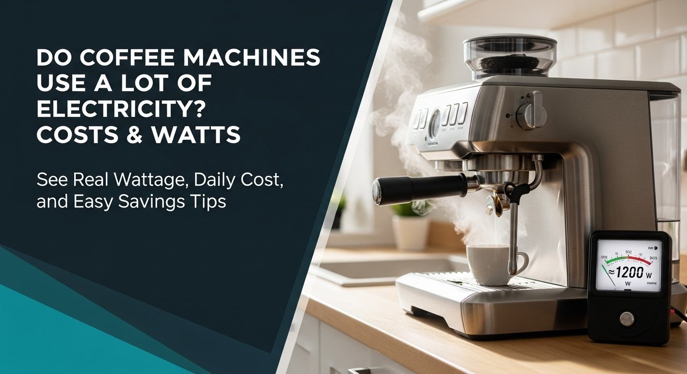 Do Coffee Machines Use A Lot Of Electricity? Costs & Watts 2026