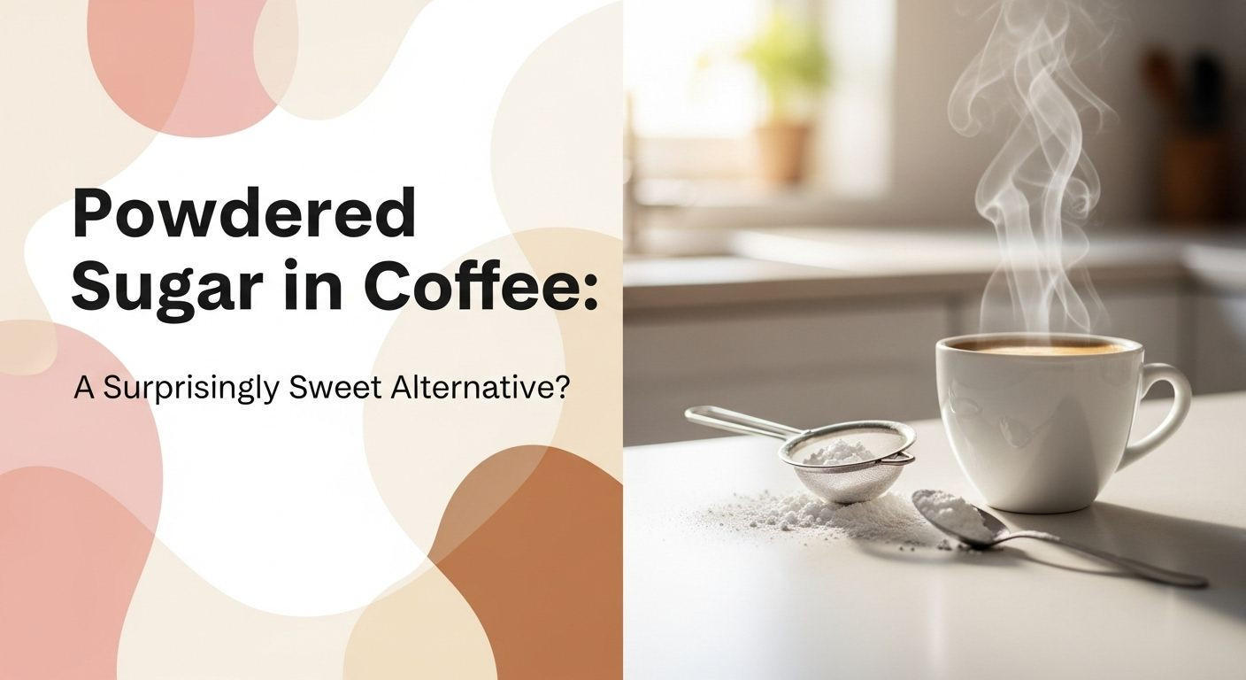Powdered Sugar In Coffee: A Surprisingly Sweet Alternative?