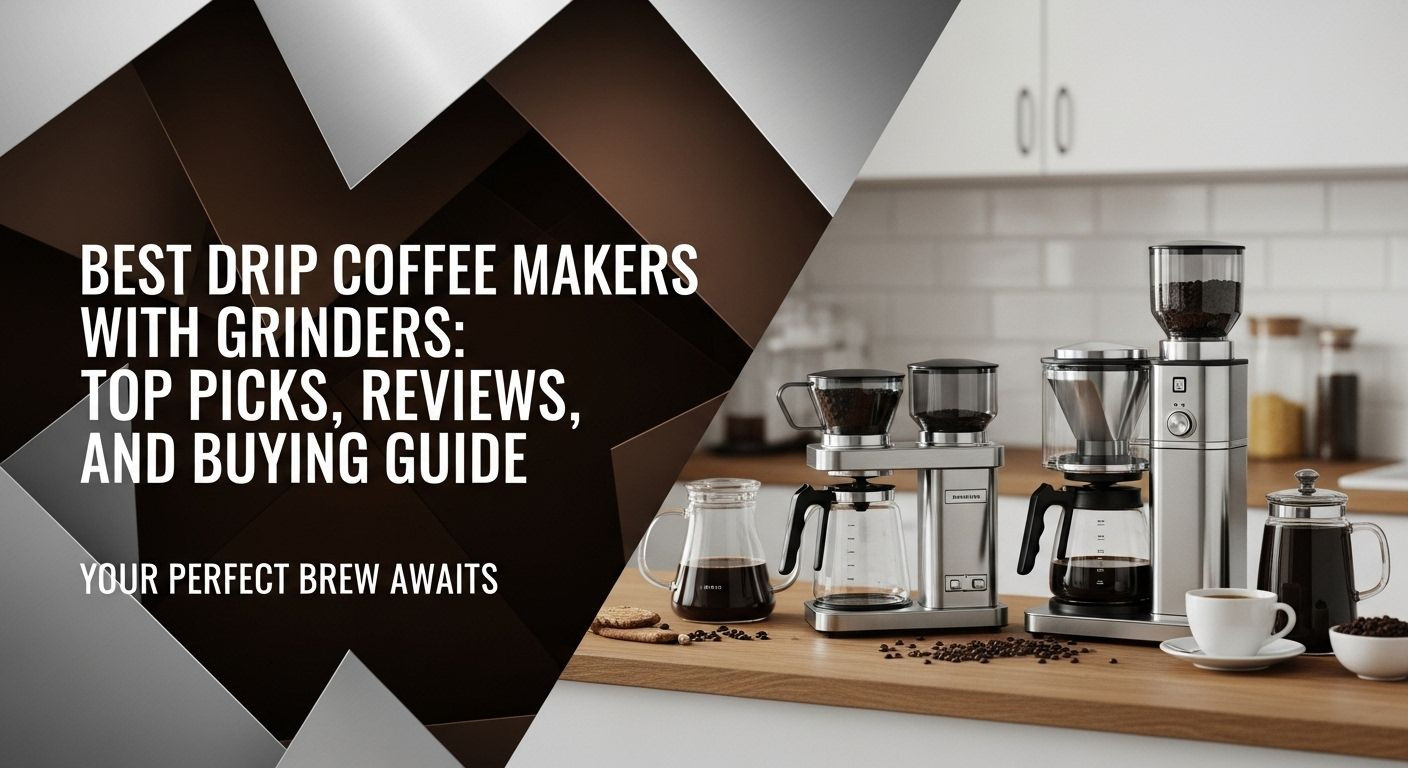 Best Drip Coffee Makers With Grinders: Top Picks, Reviews, And Buying Guide