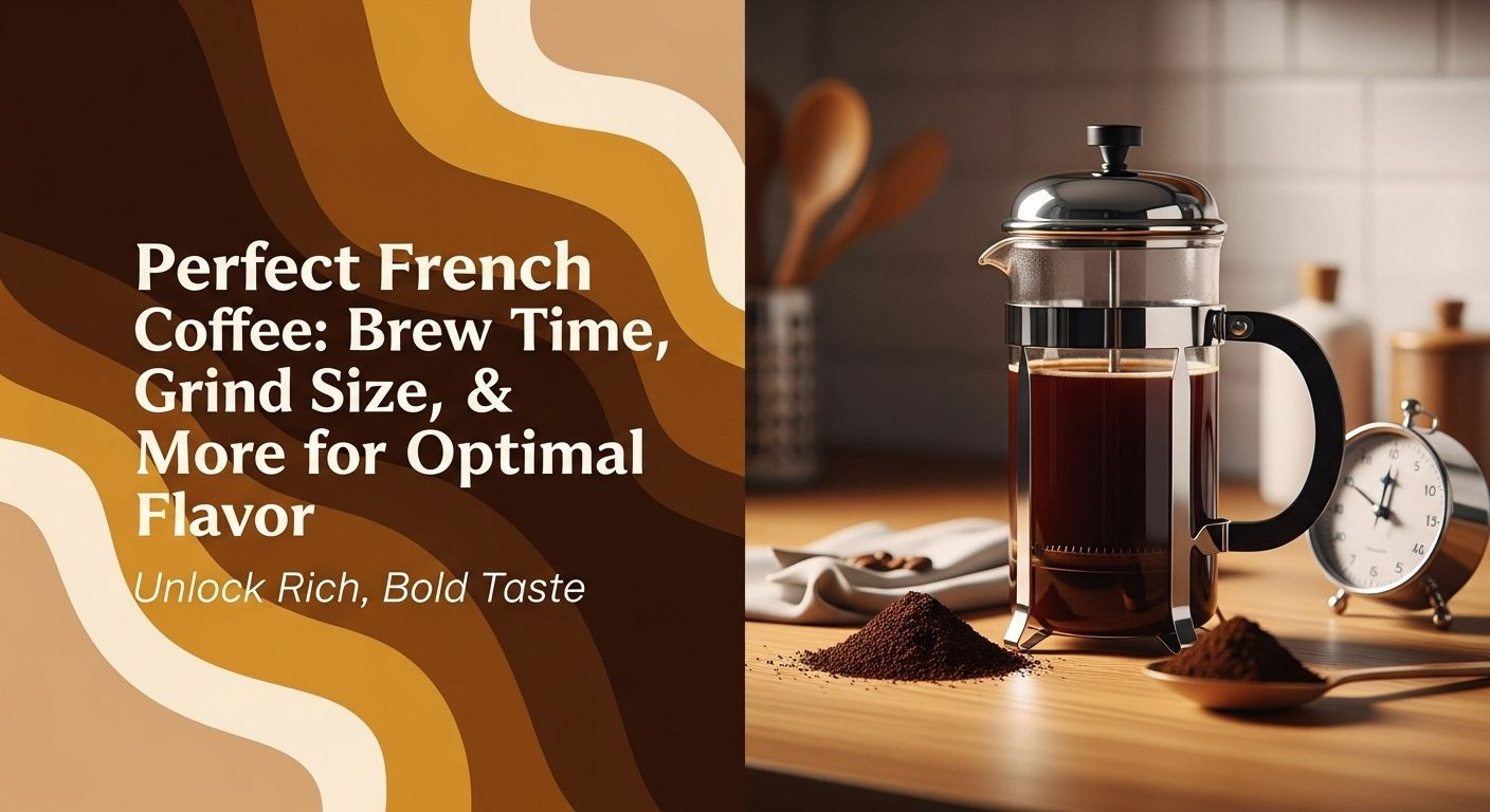 Perfect French Press Coffee: Brew Time, Grind Size, & More For Optimal ...