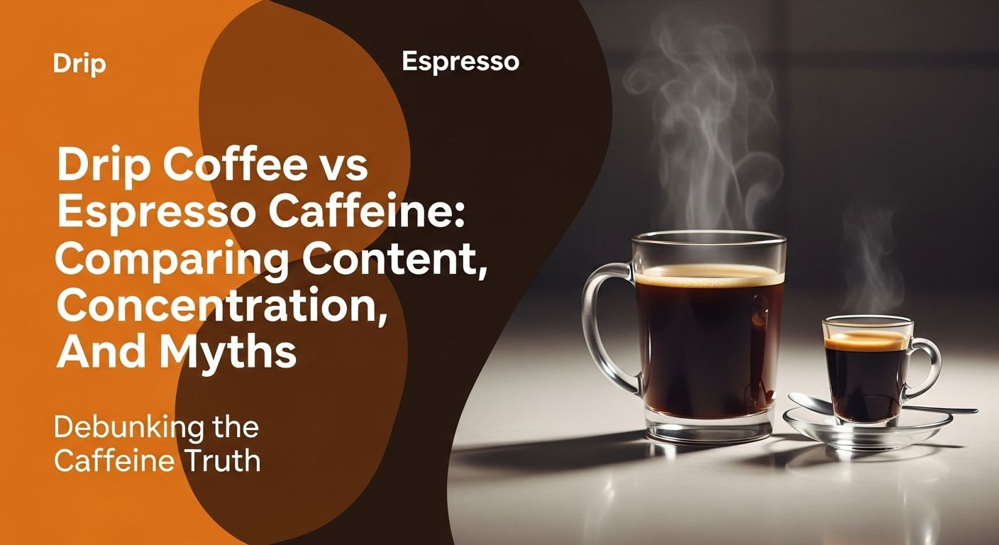 Drip Coffee Vs Espresso Caffeine: Comparing Content, Concentration, And ...