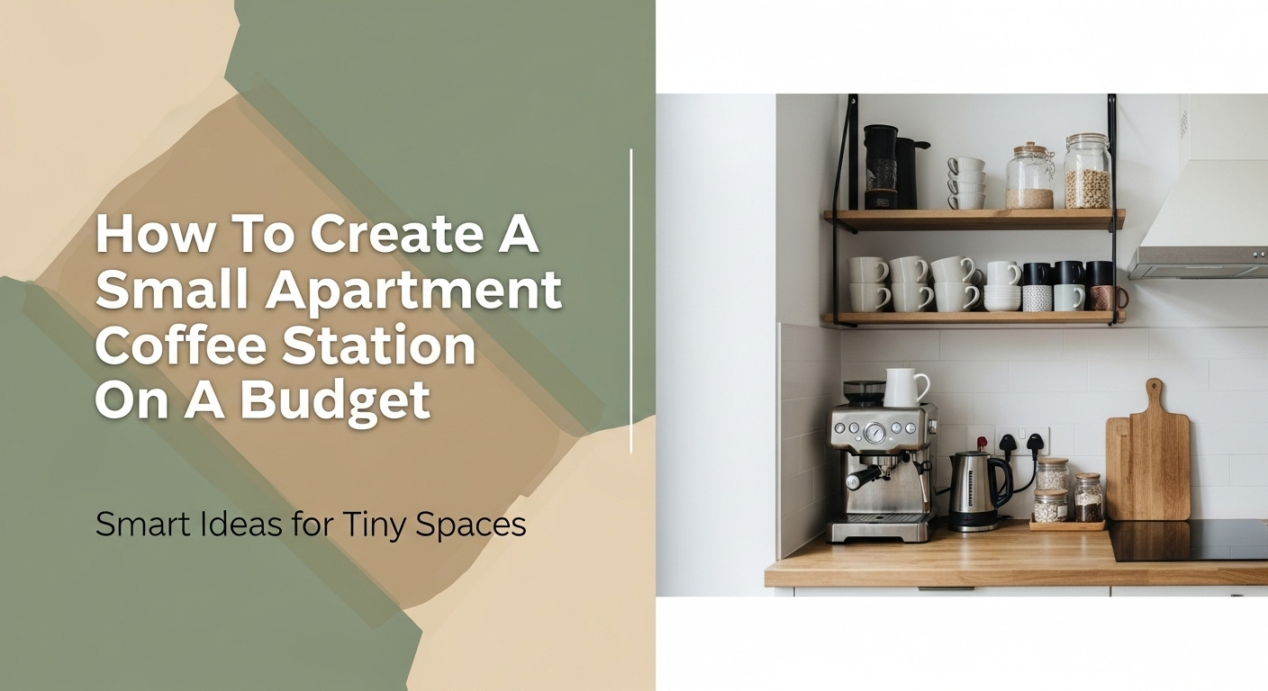 How To Create A Small Apartment Coffee Station On A Budget