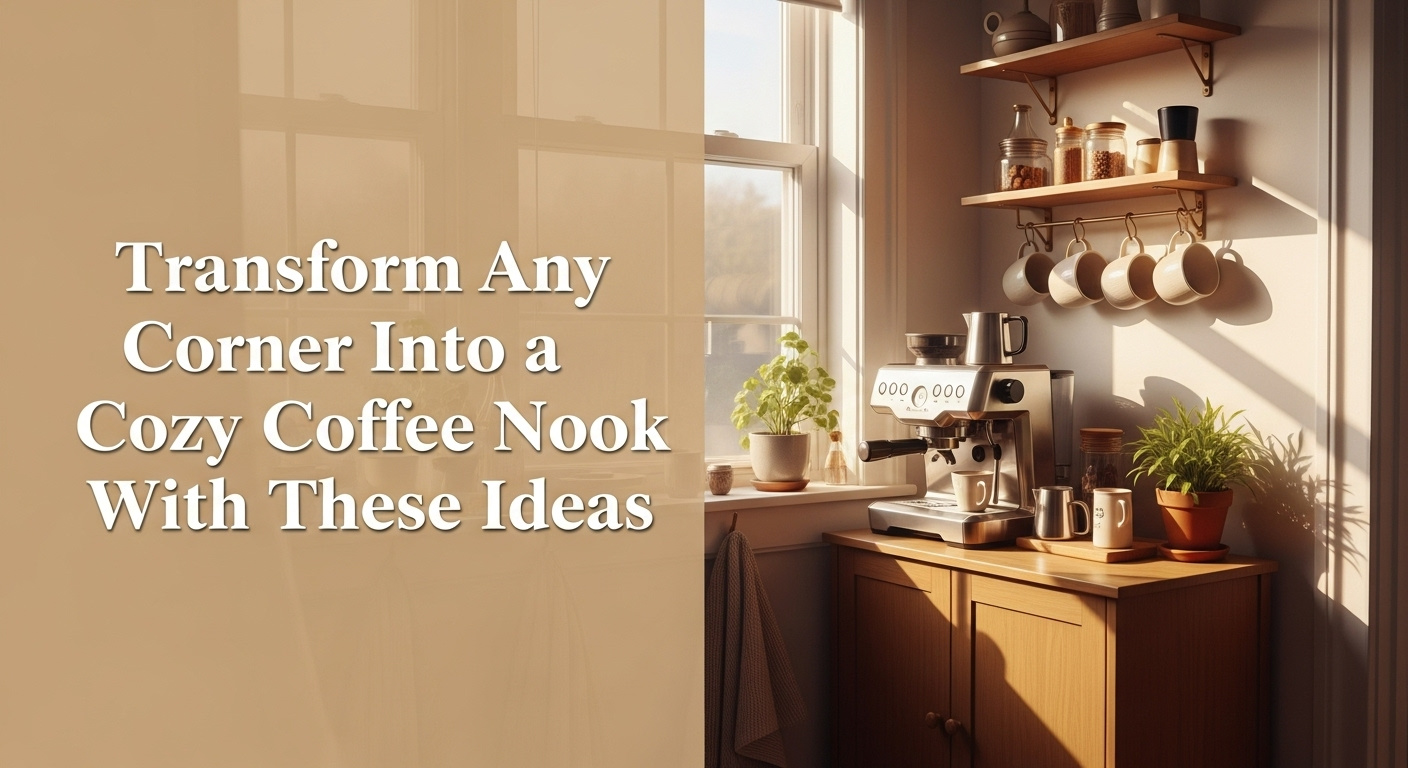 Transform Any Corner Into A Cozy Coffee Nook With These Ideas