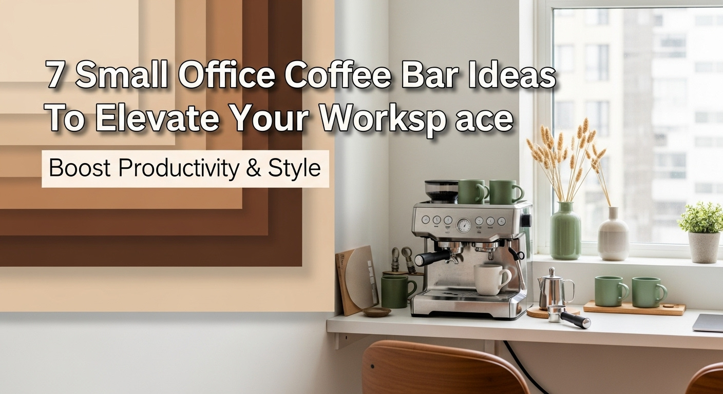 7 Small Office Coffee Bar Ideas To Elevate Your Workspace