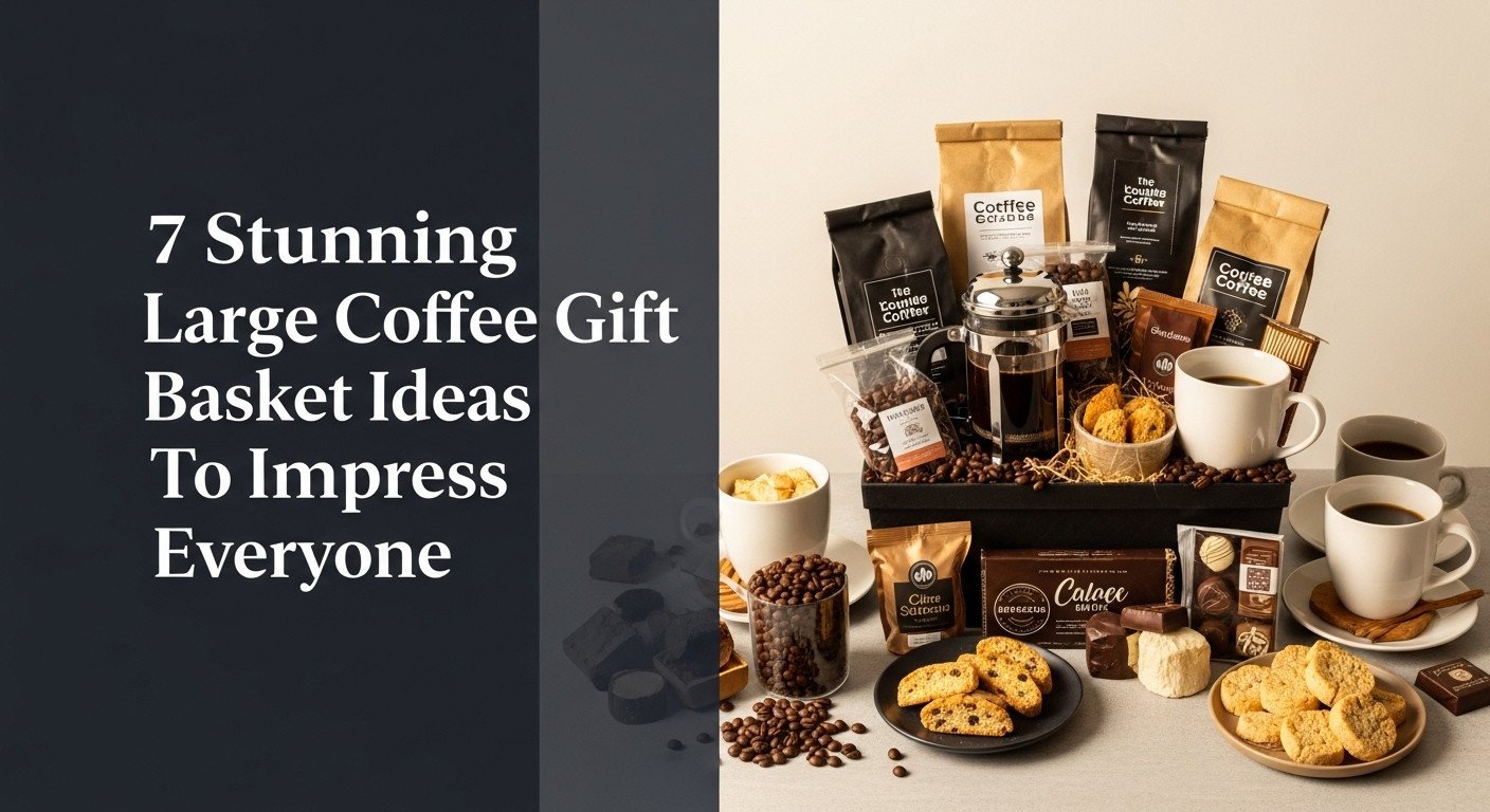 7 Stunning Large Coffee Gift Basket Ideas To Impress Everyone