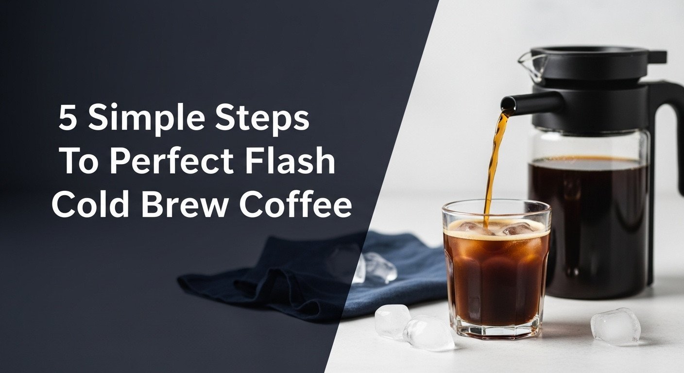 5 Simple Steps To Perfect Flash Cold Brew Coffee