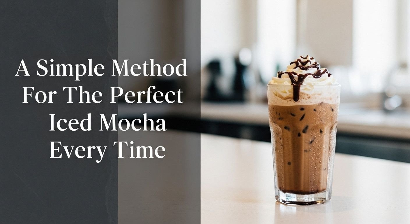 A Simple Method For The Perfect Iced Mocha Every Time