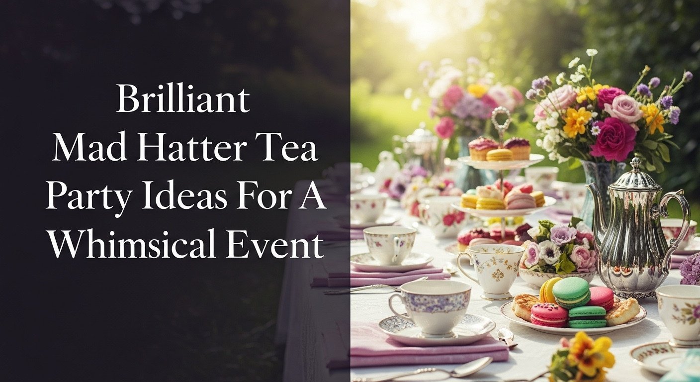 Brilliant Mad Hatter Tea Party Ideas For A Whimsical Event