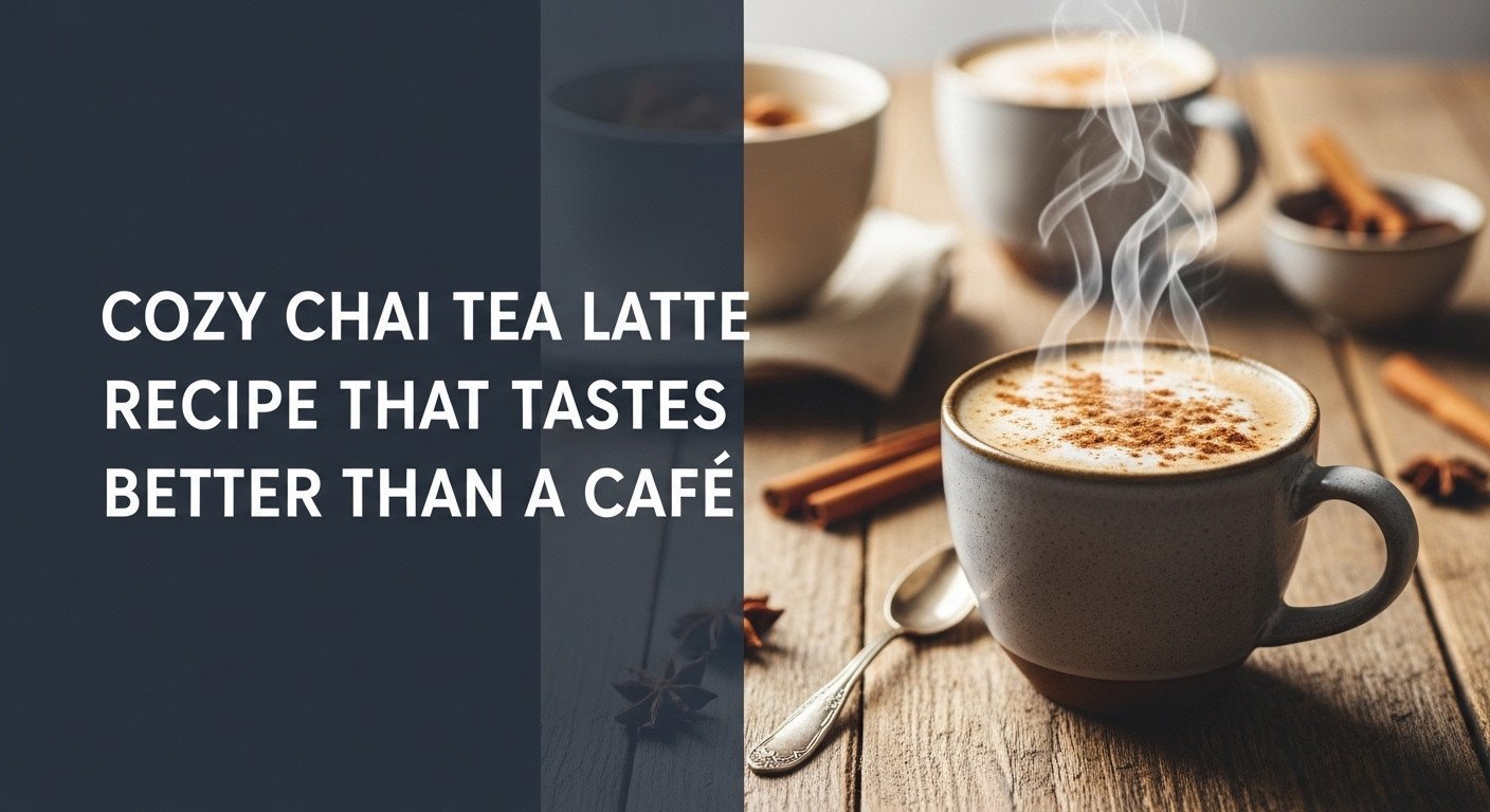 Cozy Chai Tea Latte Recipe That Tastes Better Than A Cafe