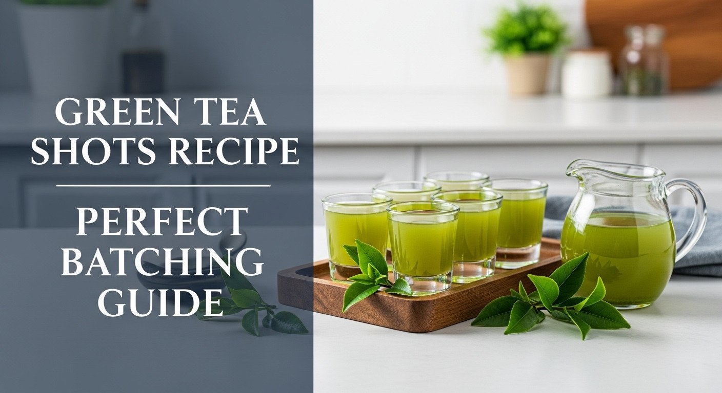 Green Tea Shots Recipe Perfect Batching Guide May 2026
