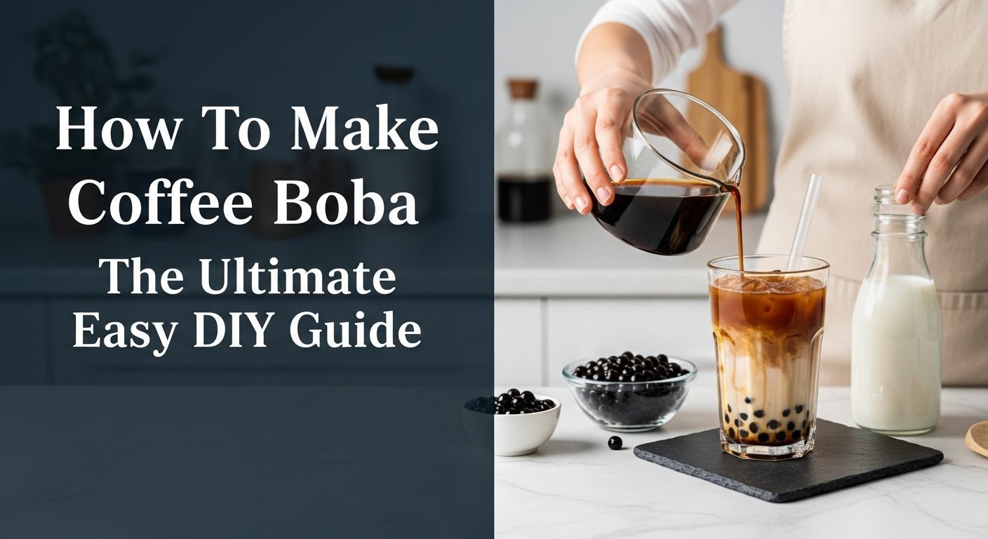 How To Make Coffee Boba The Ultimate Easy DIY Guide