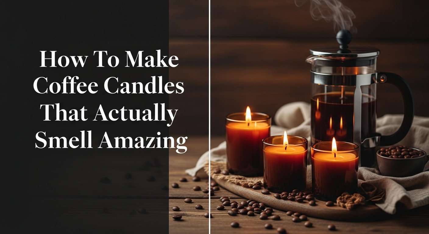 How To Make Coffee Candles That Actually Smell Amazing