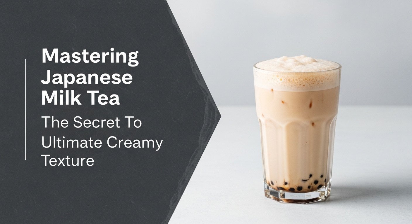 Mastering Japanese Milk Tea The Secret To Ultimate Creamy Texture
