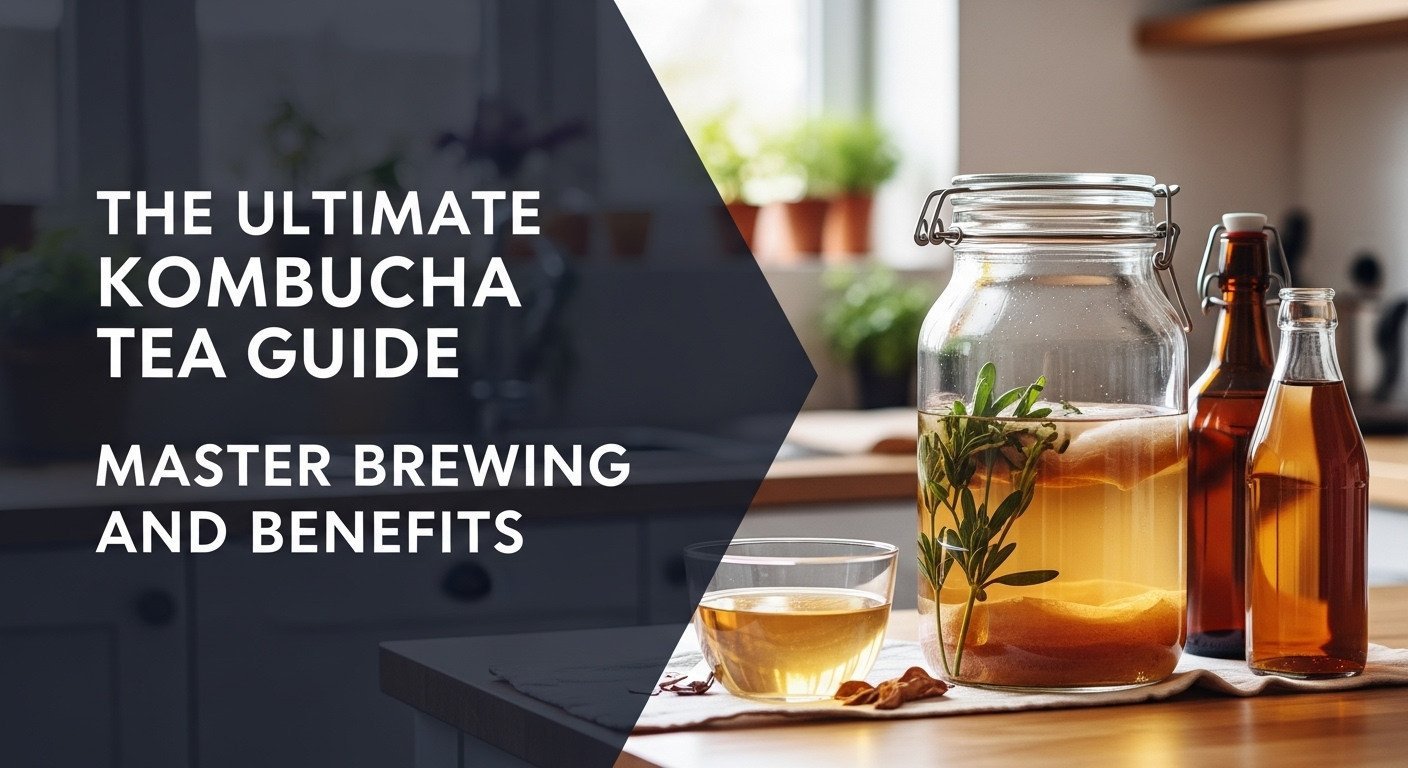 The Ultimate Kombucha Tea Guide Master Brewing And Benefits