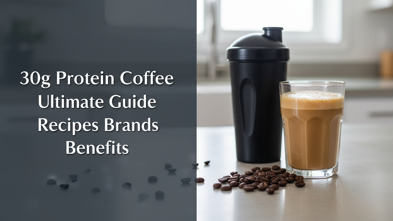 30g Protein Coffee Ultimate Guide Recipes Brands Benefits