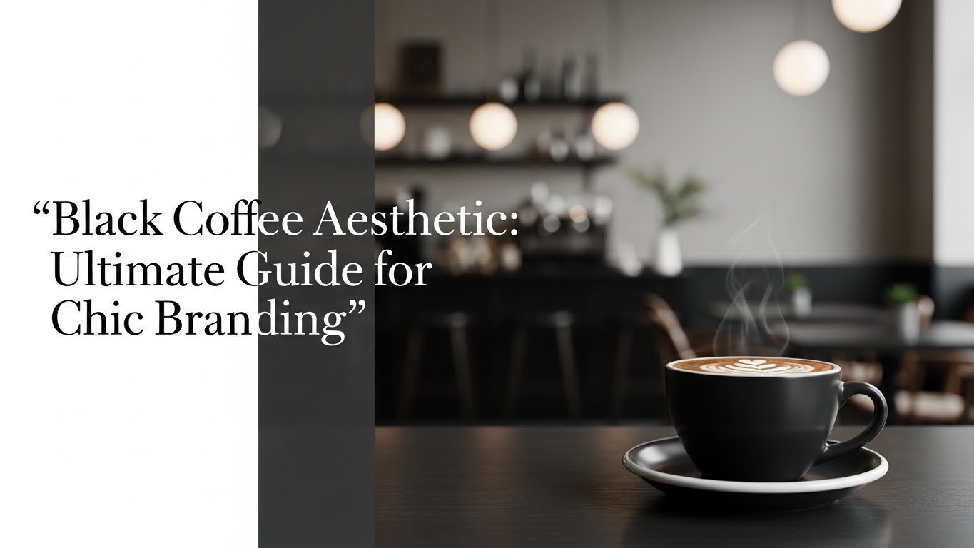 Black Coffee Aesthetic: Ultimate Guide For Chic Branding