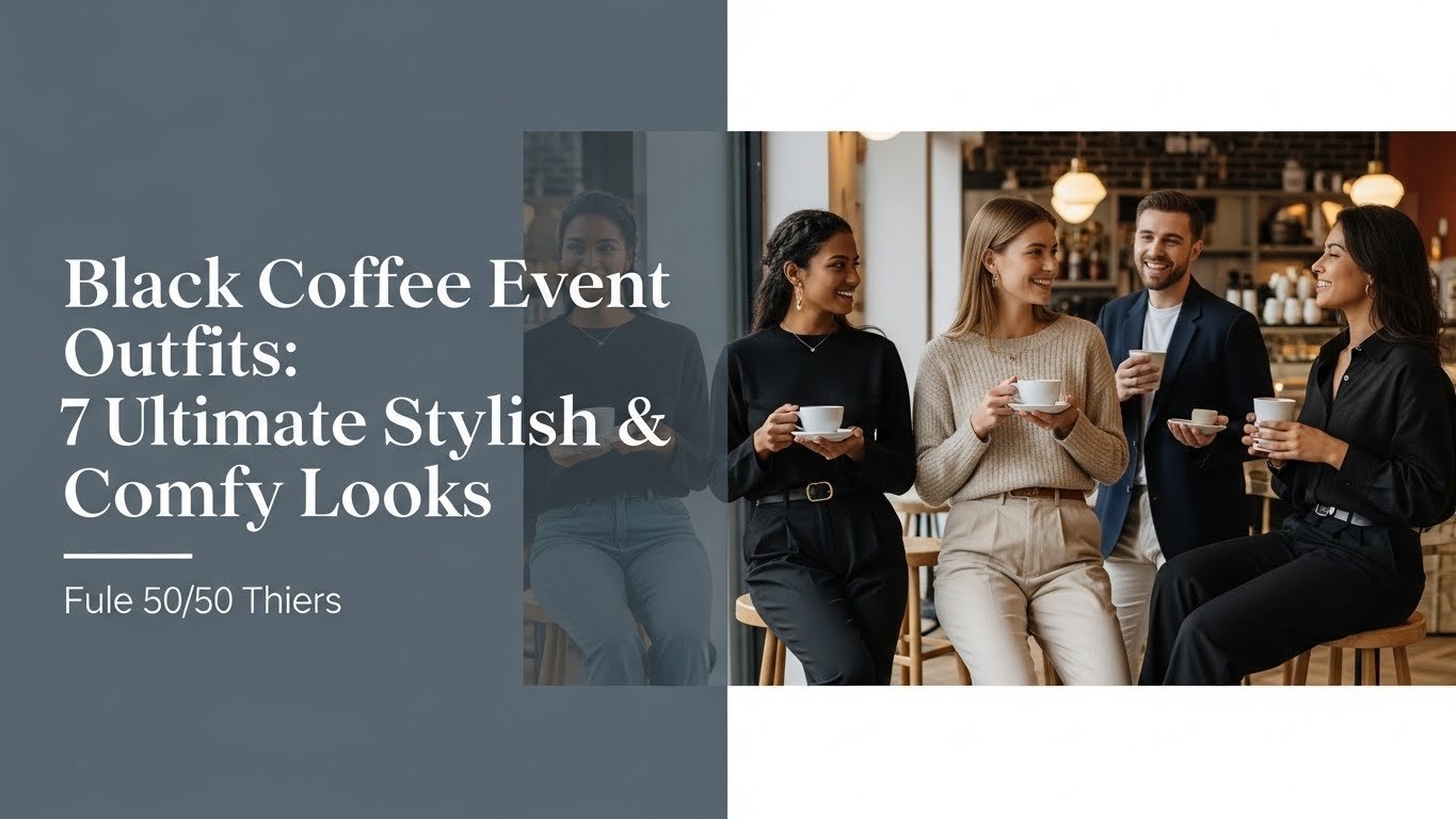 Black Coffee Event Outfits: 7 Ultimate Stylish & Comfy Looks