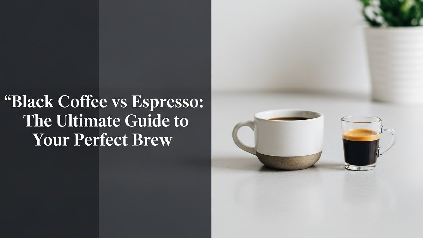 Black Coffee Vs Espresso: Ultimate Guide To Your Perfect Brew