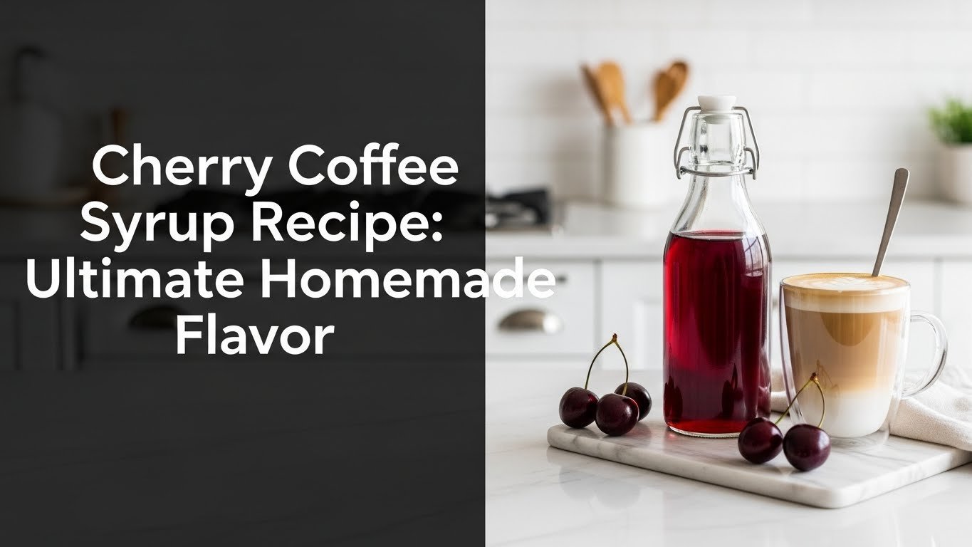 Cherry Coffee Syrup Recipe: Ultimate Homemade Flavor