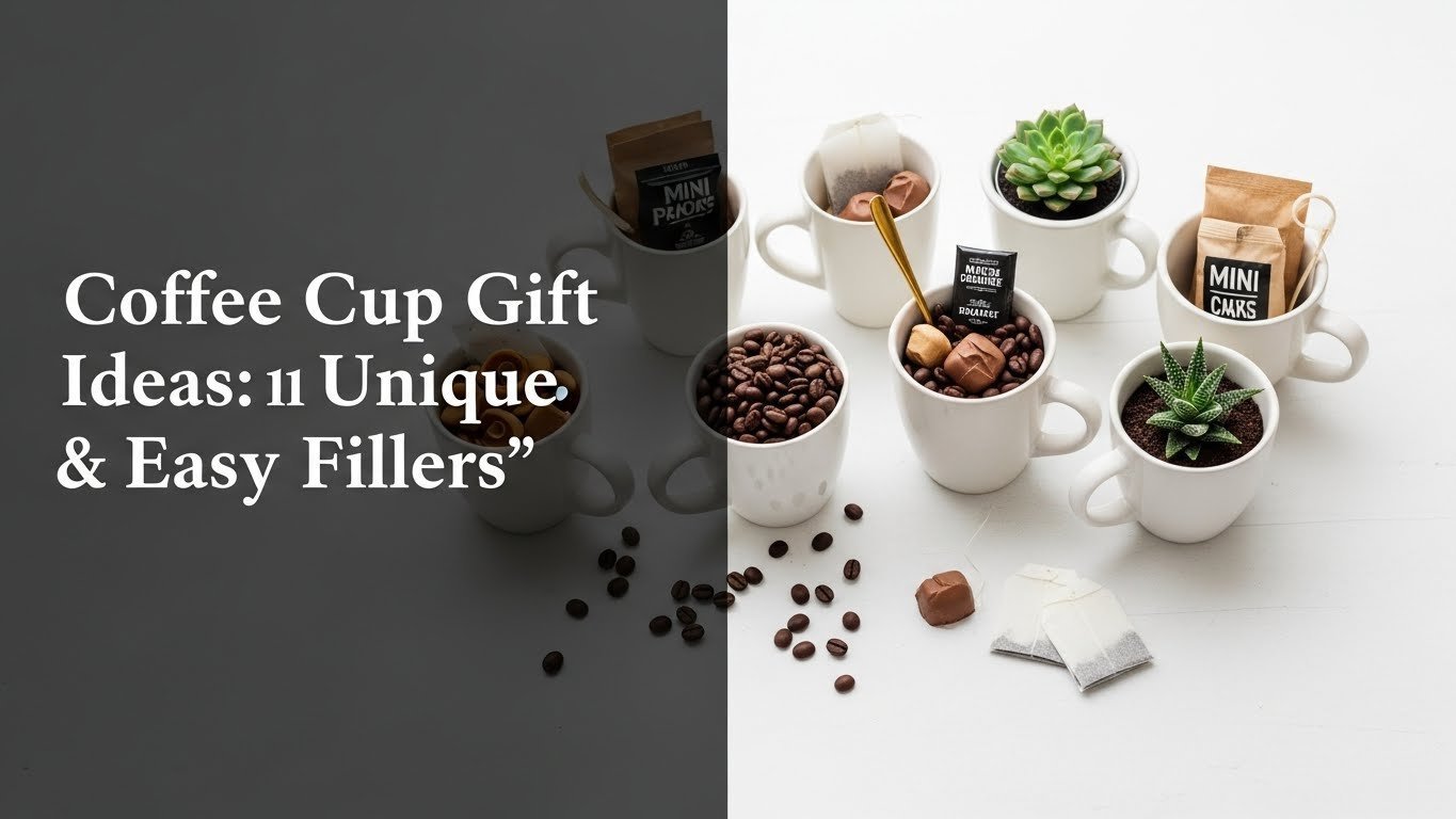 Coffee Cup Gift Ideas: 11 Unique & Easy Fillers For 2026